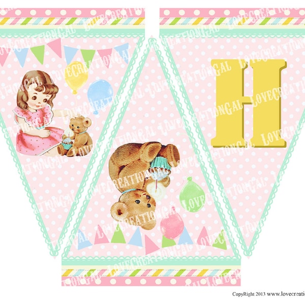 Teddy Bear Tea Party Baby Shower Decorations - Etsy