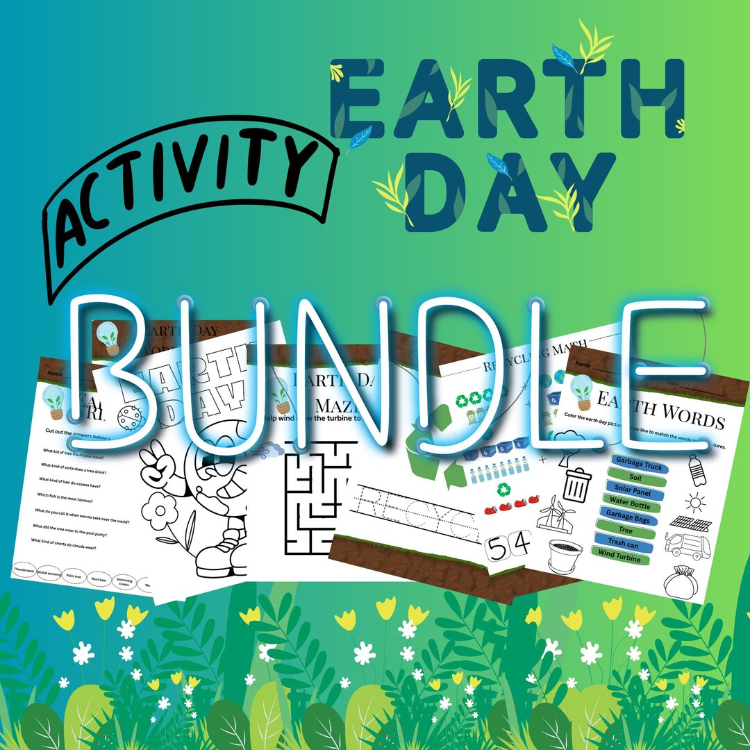 Earth Day Digital Activity Bundle, 8 Earth Day Activities, Earth Day ...