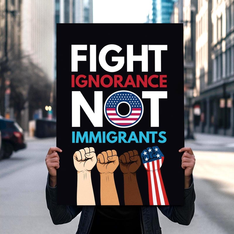 Stand up for Immigrants - Etsy