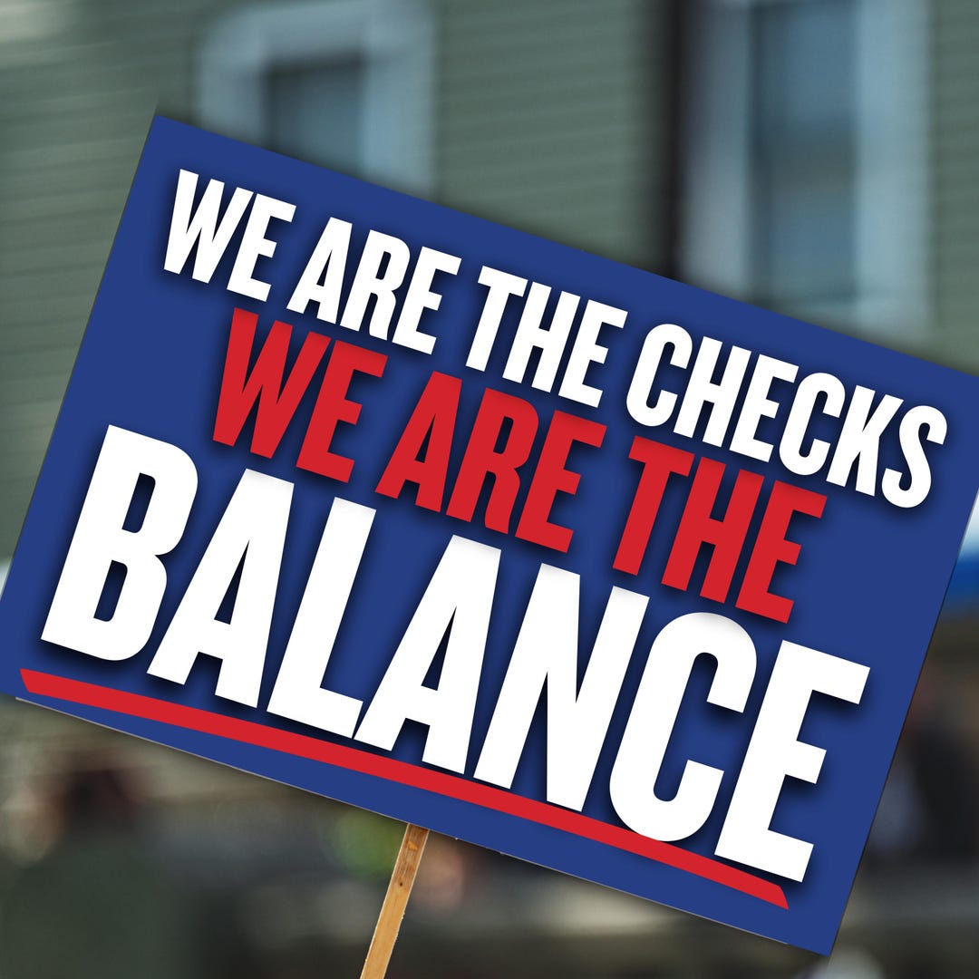 No Kings Rally Protest Sign Download, Anti Trump Protest Sign, We Are ...