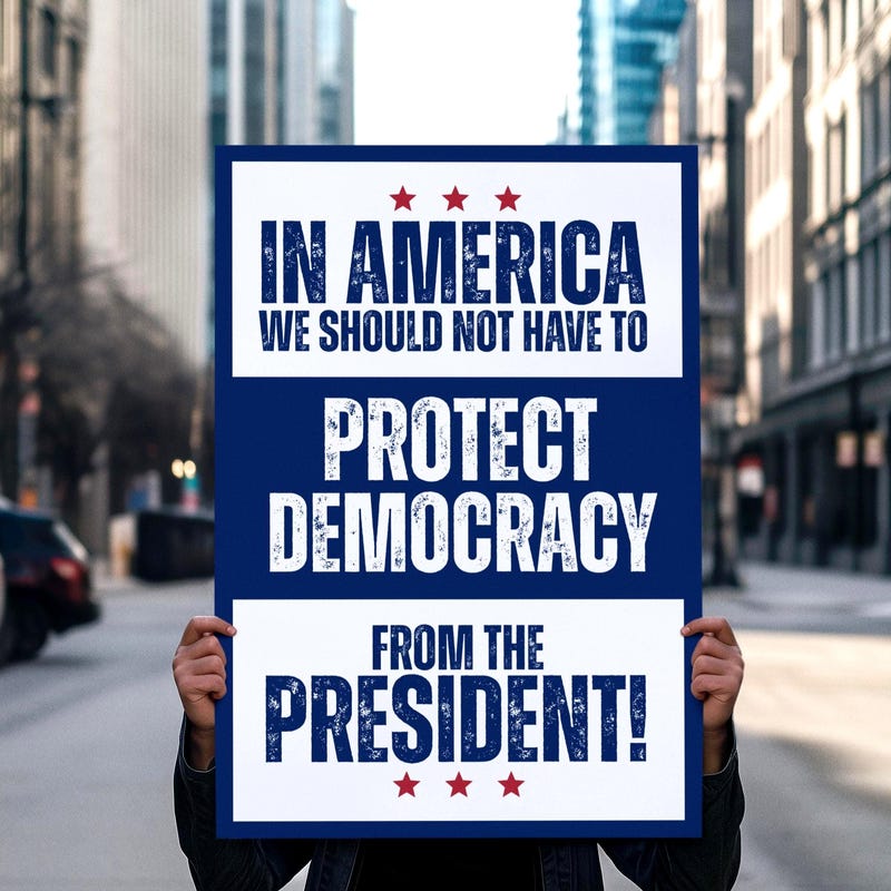 Anti Trump Protest Poster - Etsy