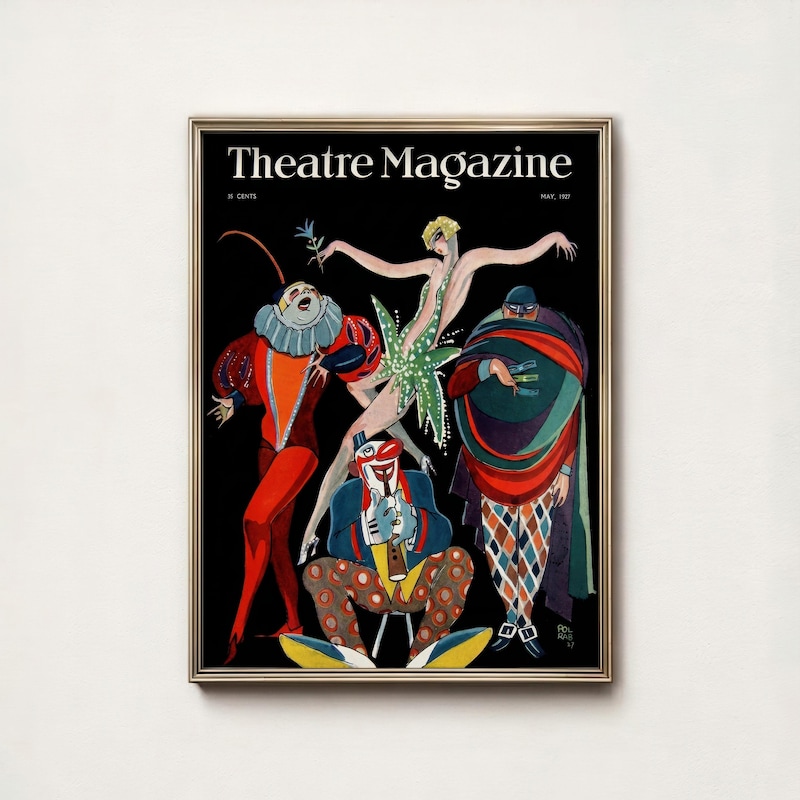 Vintage Circus Magazine - Etsy