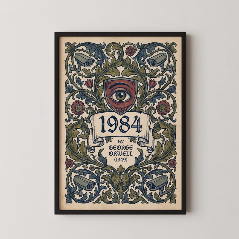 1984 George Orwell Poster - Etsy