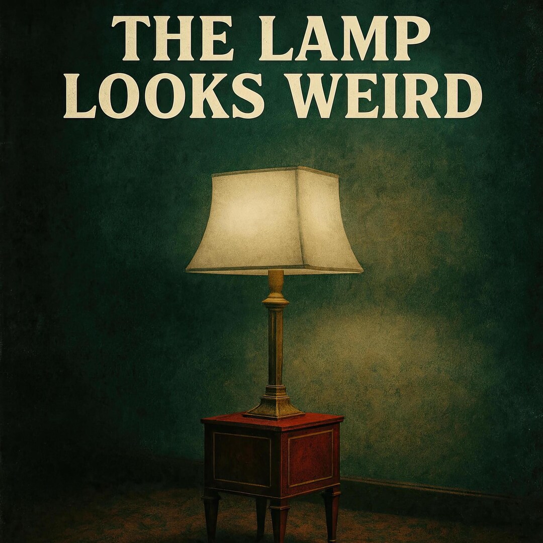 The Lamp Looks Weird – Surreal Vaporwave Digital Poster | Liminal Space ...