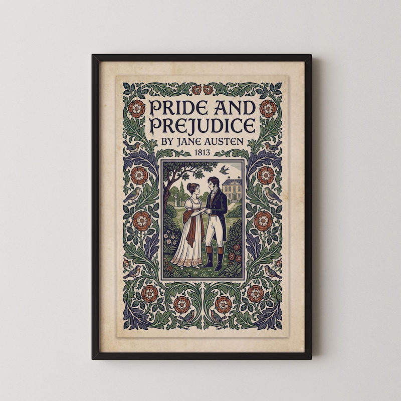 Jane Austen Poster - Etsy