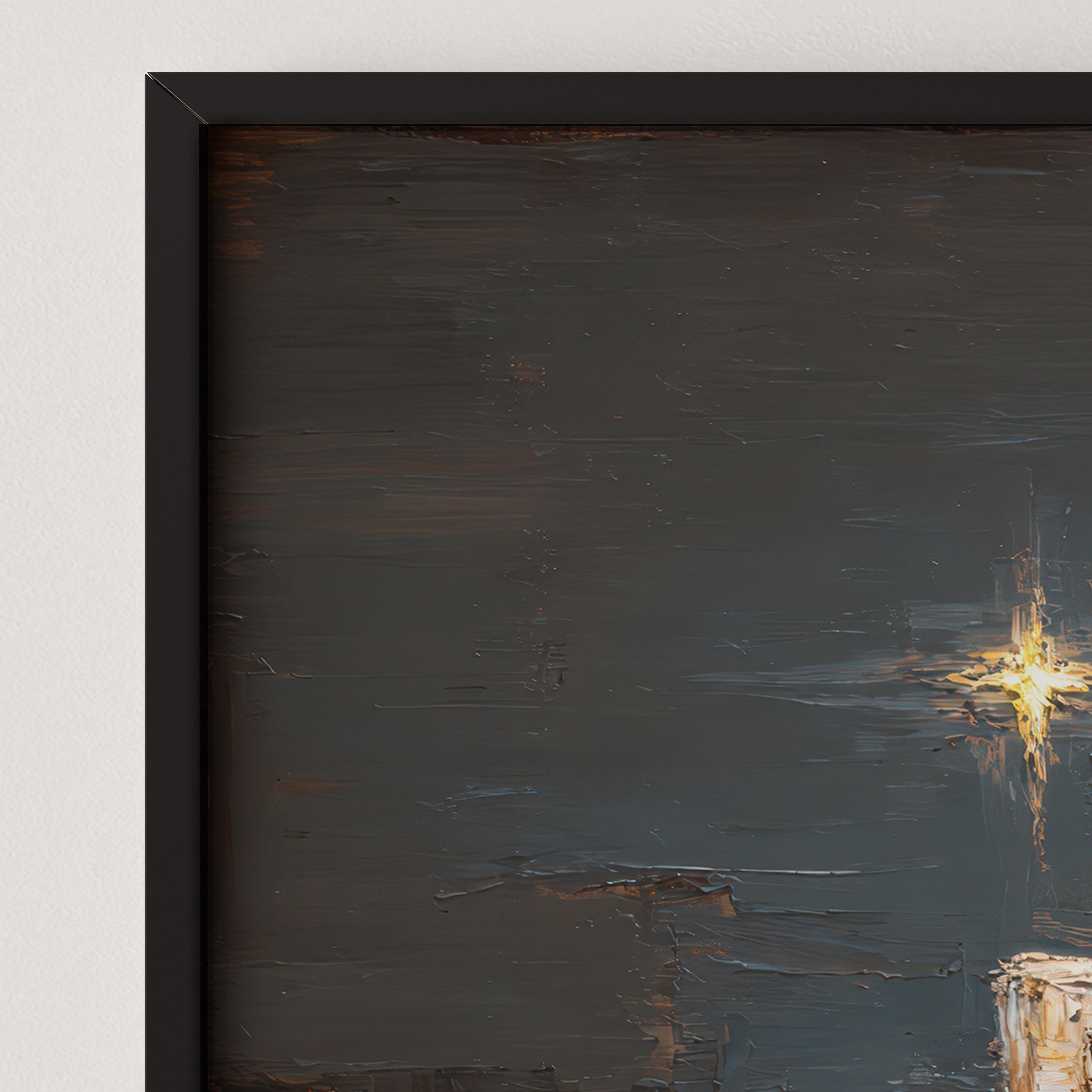 Textured Bethlehem Skyline Digital Print for Christmas Decor - Etsy