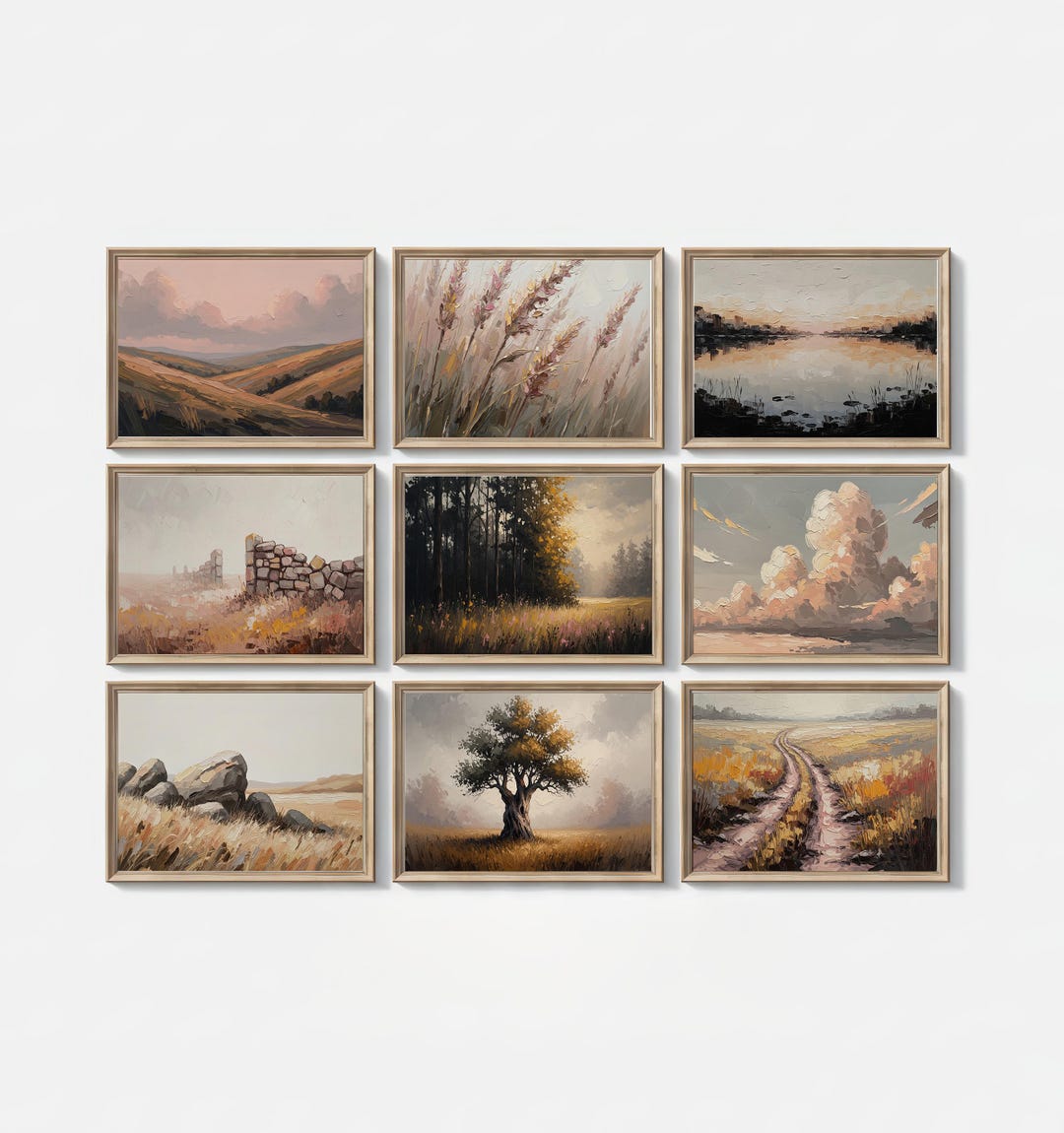 Frame TV Art Set Rustic Nature Bundle Digital Download 16:9 Ratio TV ...