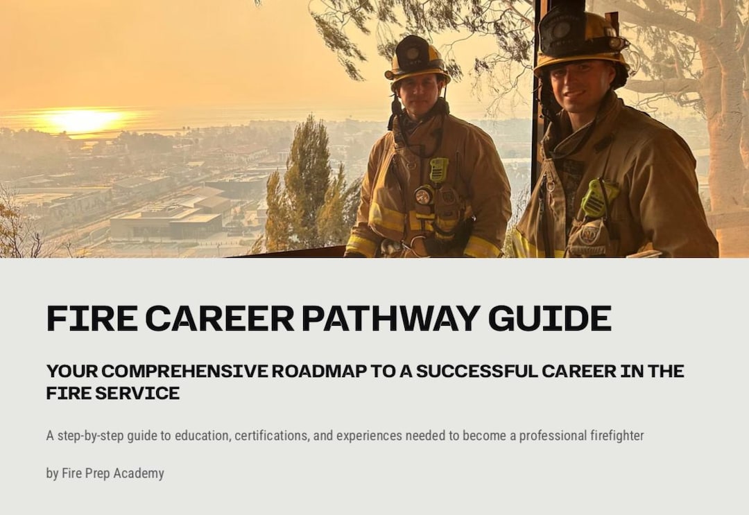 Firefighter Career Guidebook PDF – Step-by-step Roadmap to Getting ...