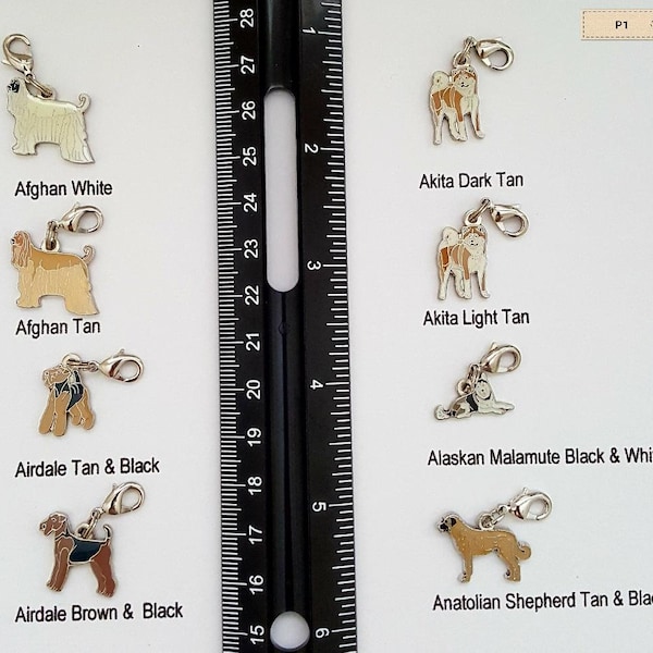 Dog Breed Charms - Etsy