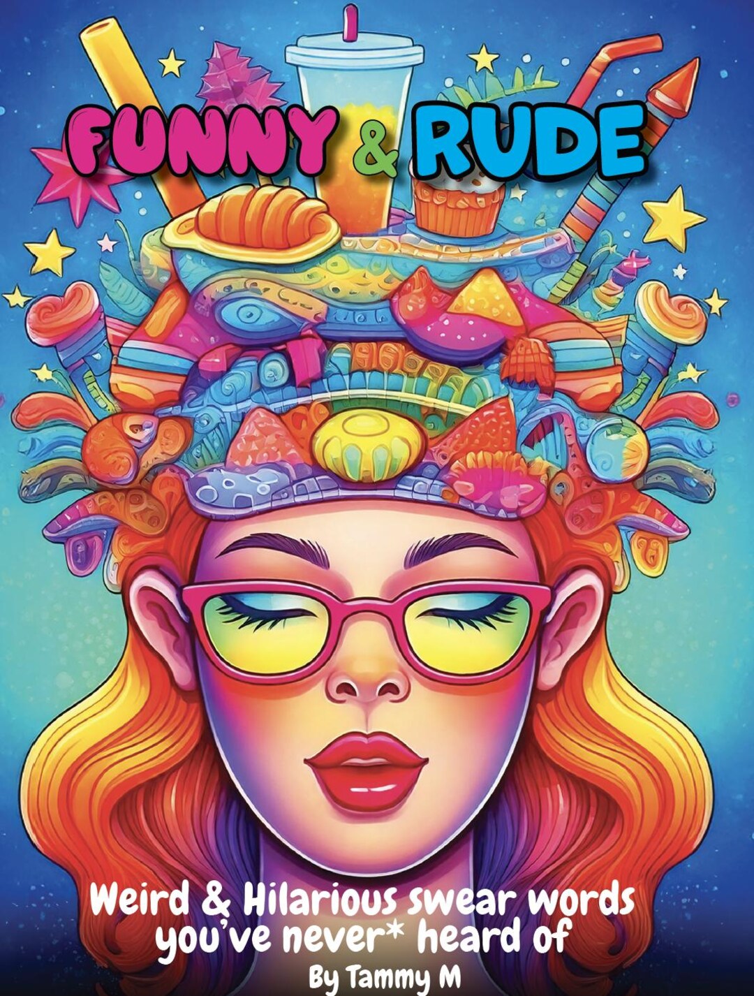 Rude Words Adult Colouring Book: Sassy Stress Relief (digital Download ...
