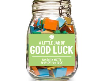 Little Jar of Good Luck - Thoughtful Gift - Unique Present - Artisan ...
