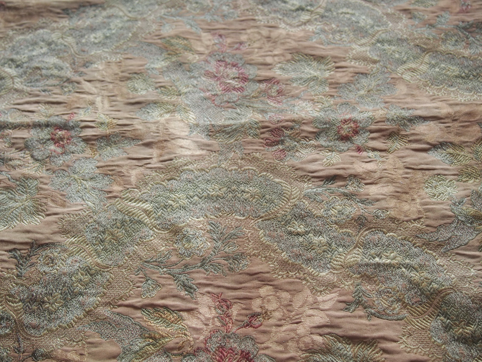 Antique Brocade Tapestry Table Mat Centerpiece Brocade 1800s | Etsy