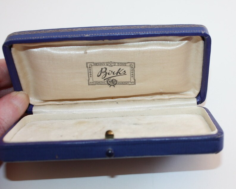 Birks Jewelers Antique Jewelry Case Presentation Box Victorian - Etsy
