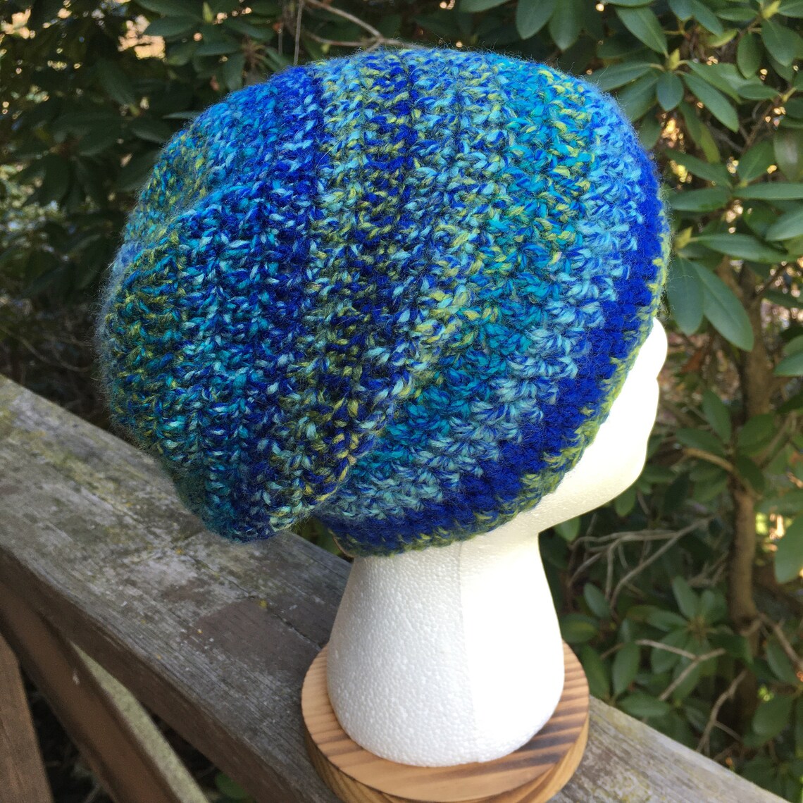 CROCHET SLOUCHY BEANIE Hippie Slouchy Beanie Hippie Hat - Etsy