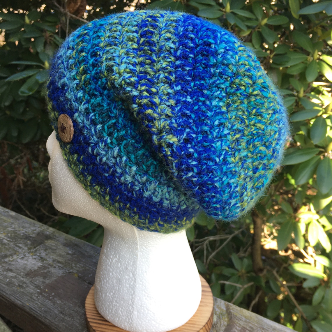 CROCHET SLOUCHY BEANIE Hippie Slouchy Beanie Hippie Hat - Etsy