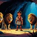 Brave Daniel and the Lion's Den - Etsy