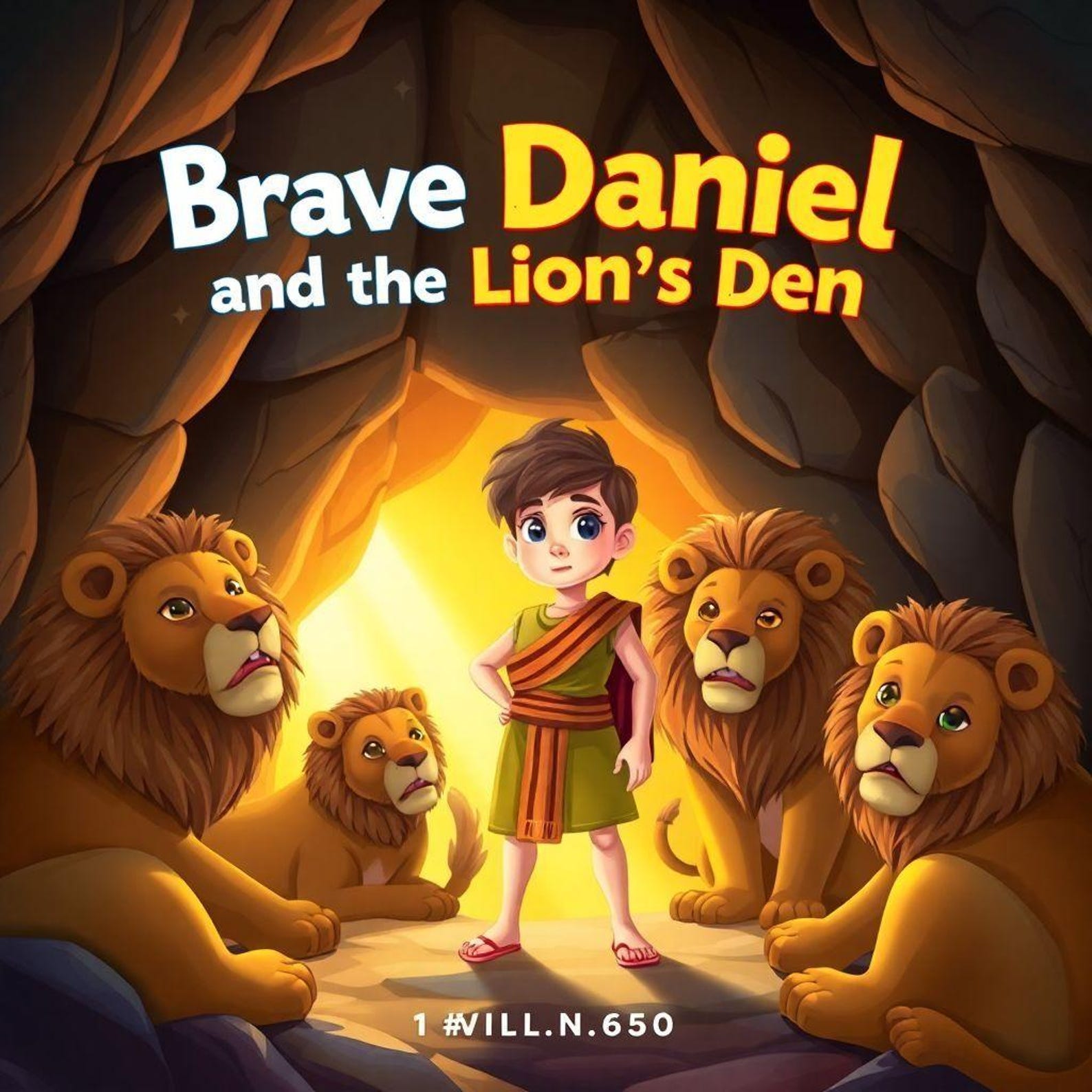 Brave Daniel and the Lion's Den - Etsy