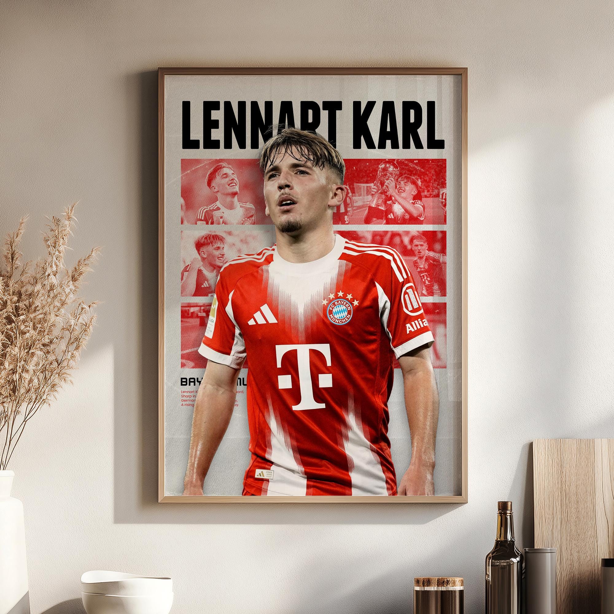Lennart Karl Bayern Munich Poster, Bayern Munchen Poster, Lennart ...