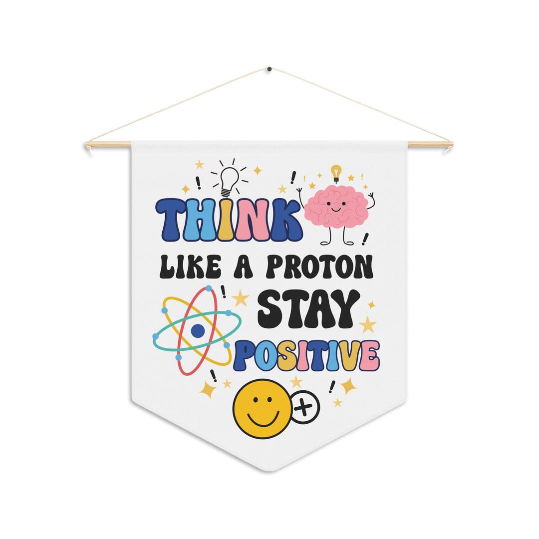 Science Motivational Pennant Banner for Classroom, Daily Affirmations ...