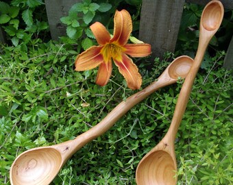 Taste Testing Spoon wooden Cherry Wood - Etsy