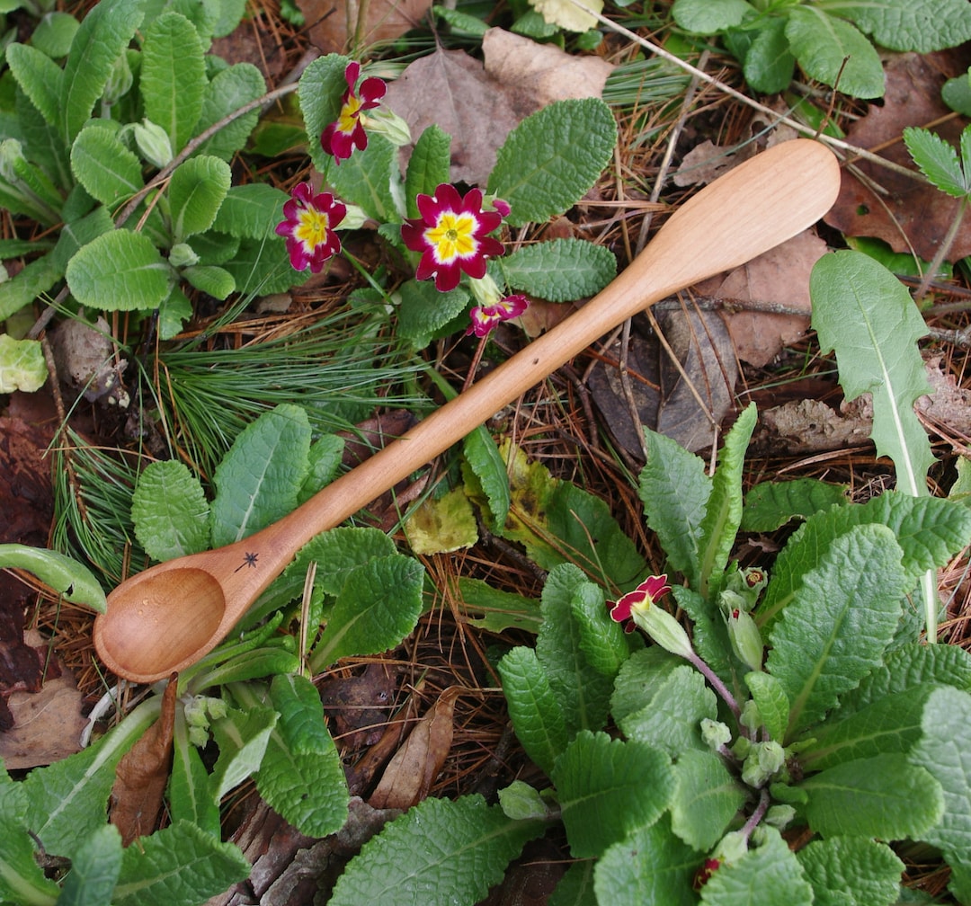 Peanut Butter & Jelly PBJ Spoon-handmade From Cherry Wood - Etsy