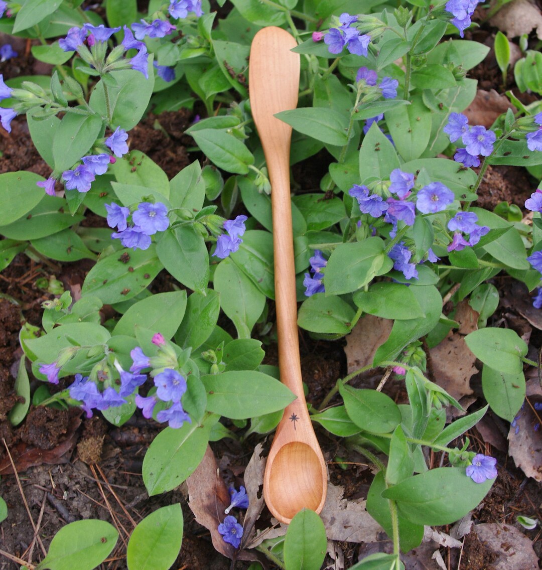 Peanut Butter & Jelly PBJ Spoon-handmade From Cherry Wood - Etsy