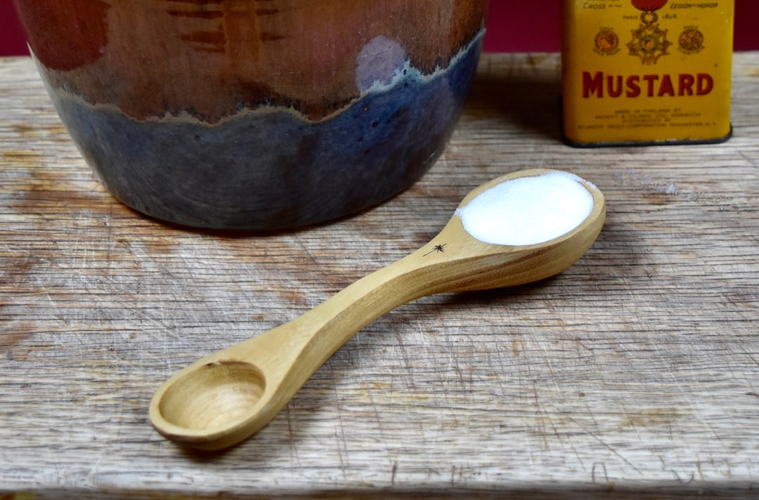 W00DEN TEASPOON/TABLESPOON Measuring Spoon Tsp/tbsp - Etsy