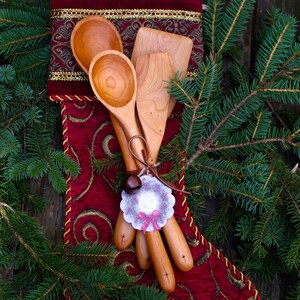 GIFT SET - 4 Pc Utensil Set - Handmade - Etsy