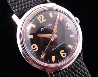 Vintage bulova | Etsy