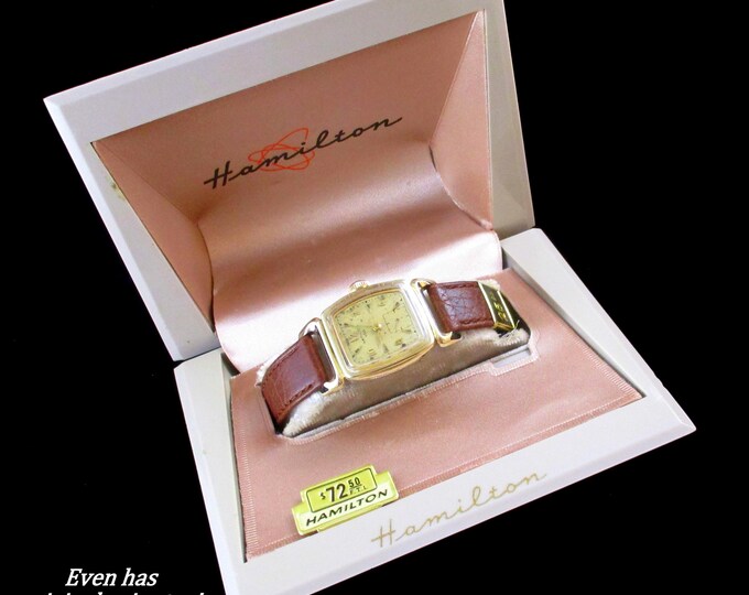 C.1953 Hamilton 'sheldon' - Amazing 22 Jewel Survivor & Original Box ...