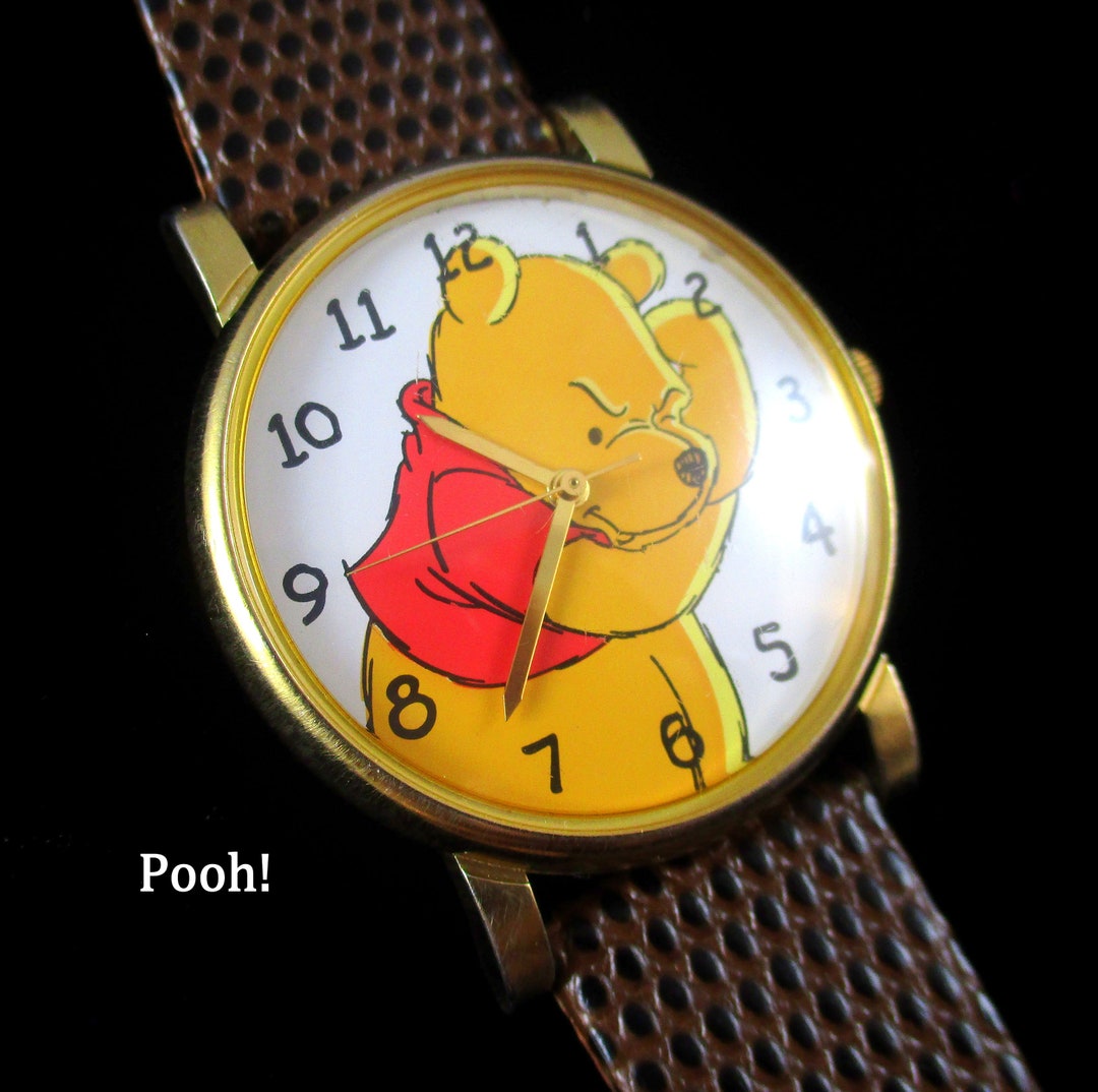 Pooh 'think Think Think' By Timex - Etsy UK Pooh 'think Think Think' By Timex - Etsy UK