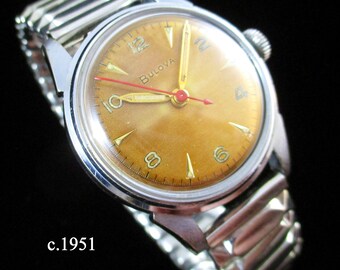 Antique Bulova Vintage - Etsy