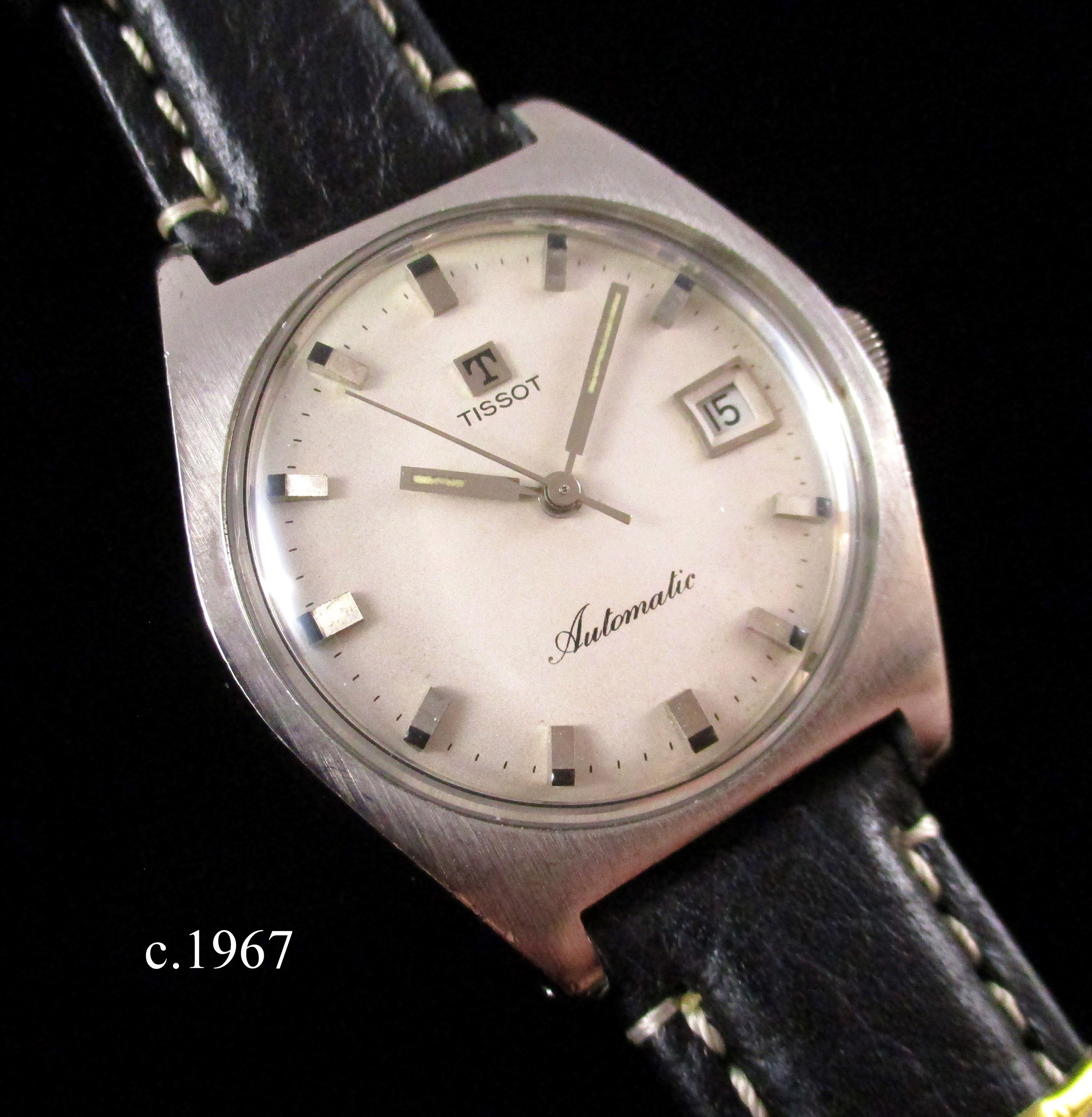 Vintage Tissot Wood Watch for sale | Only 4 left at -75%