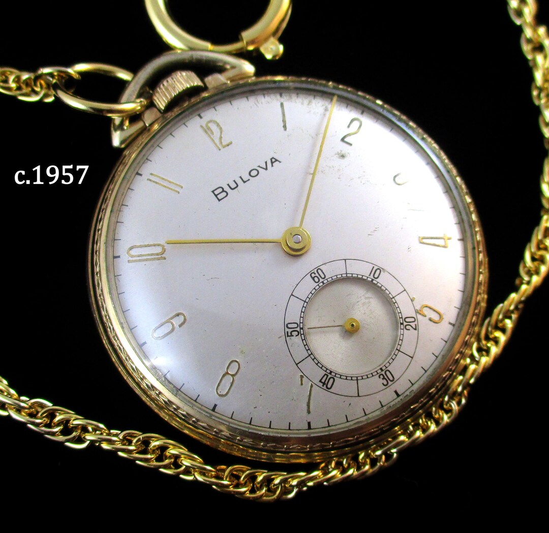 C.1957 Bulova A Smooth Classic - Etsy UK