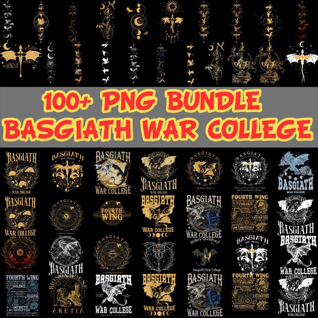 100+ Basgiath War College Png Bundle, Fourth Wing Png, Iron Flame and ...