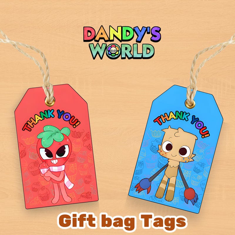 Dandy World Stickers - Etsy