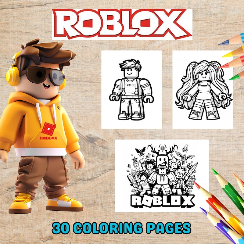 Roblox Worksheet - Etsy Australia