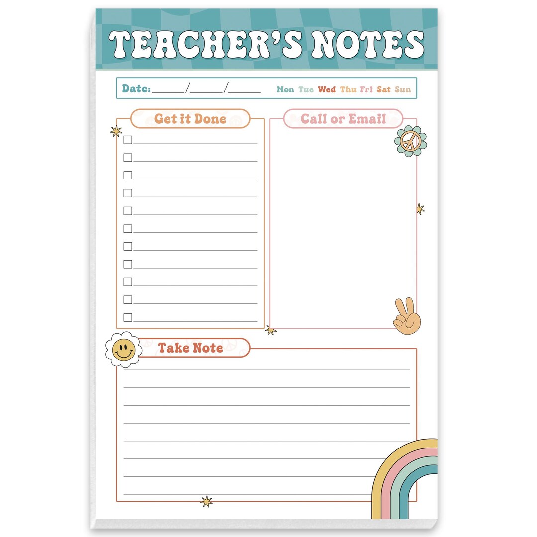 Personalized Teacher Gifts – Custom Notepads, Sticky Notes, and ...