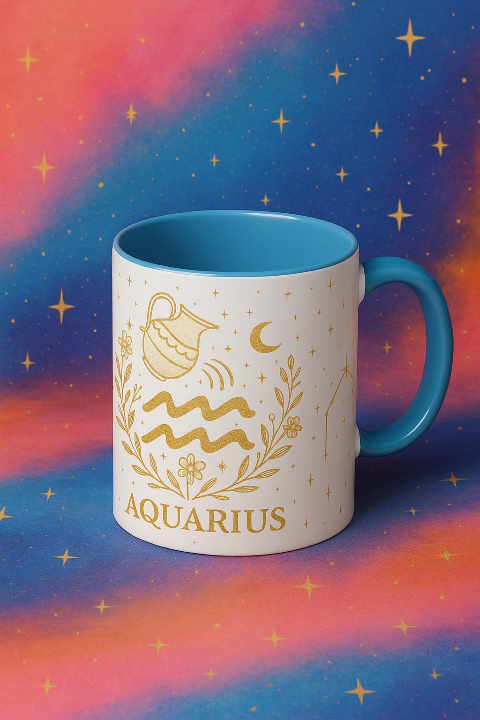 Zodiac Mug – Choose Your Sign & Color – Astrology Coffee Cup Gift 15oz ...