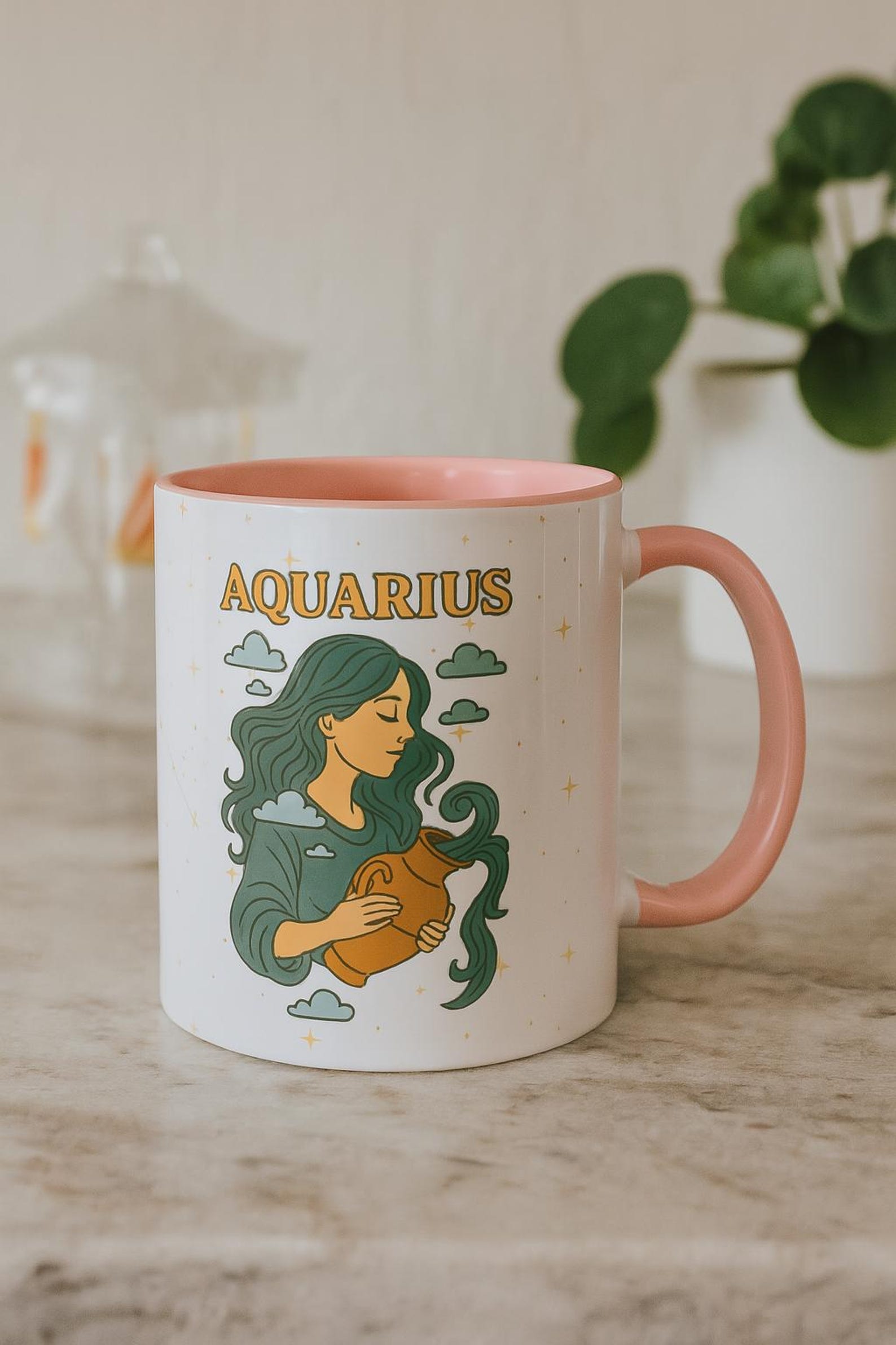 Zodiac Mug – Choose Your Sign & Color – Astrology Coffee Cup Gift 15oz ...