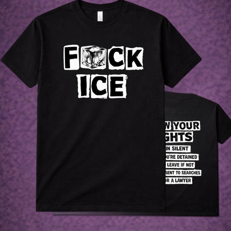 Know Your Rights T Shirt - Etsy UK