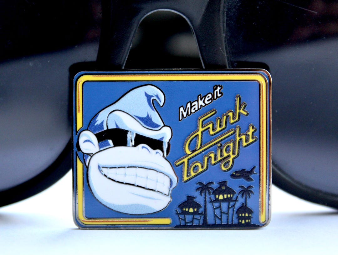Donkey Kong X Mac Tonight Enamel Pin - Retro 80s Mashup - Designed for ...