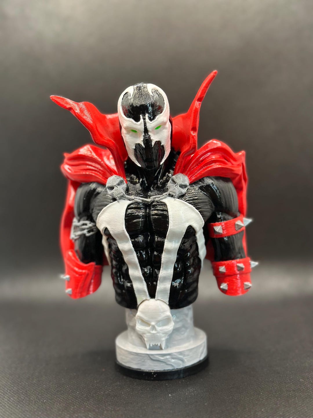 Hand-painted Fan-made Spawn Bust – 3D Printed Collectible Figure - Etsy