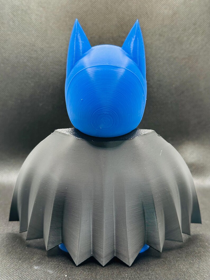 Mario Batman Mashup 3D Printed Figure | Superhero Gamer Collectible ...