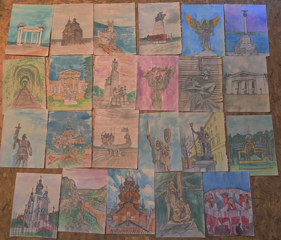 Ukraine Playing Cards - Etsy