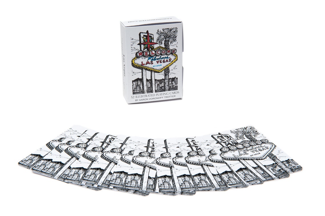 Las Vegas Playing Cards - Etsy