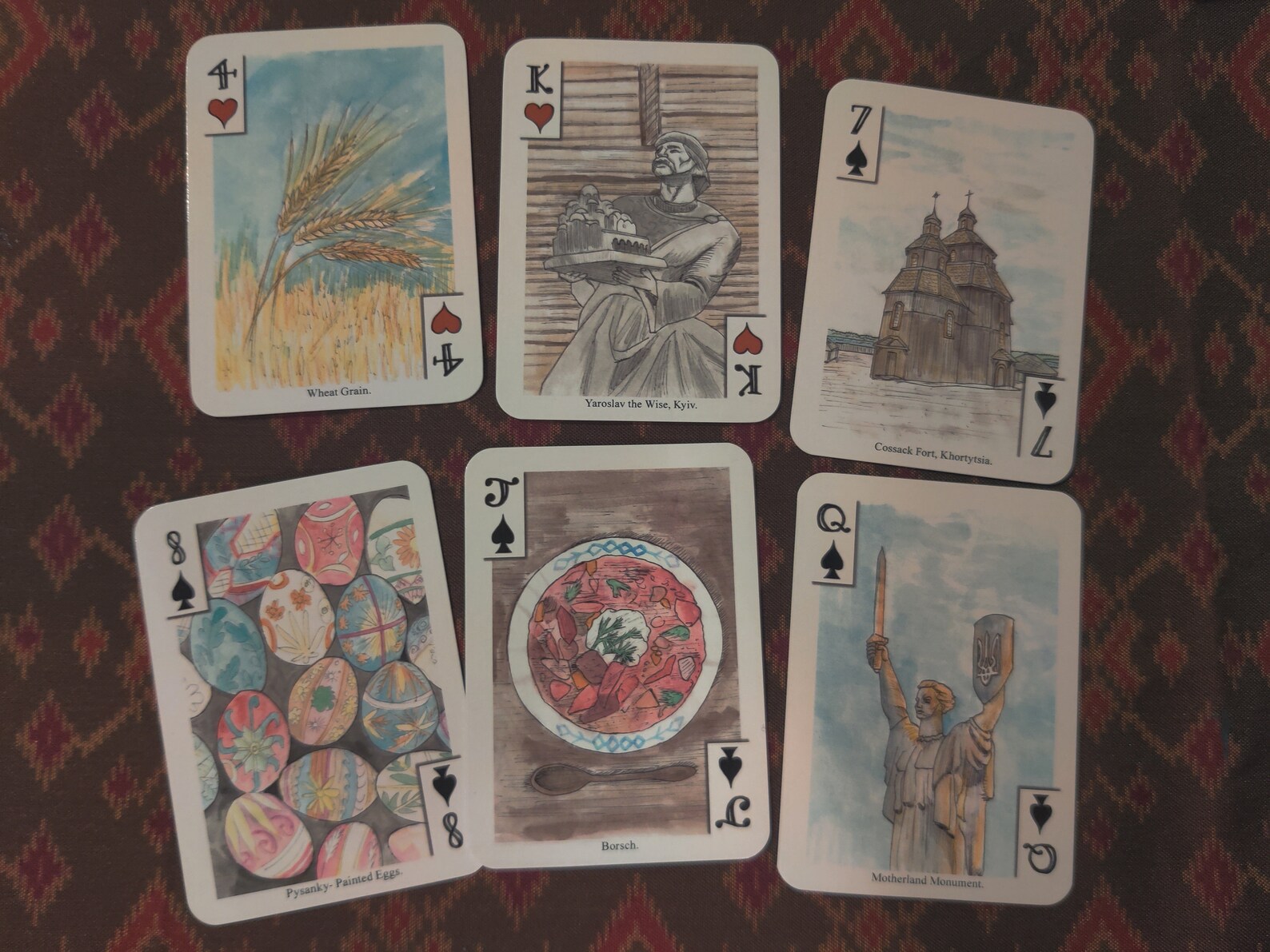 Ukraine Playing Cards - Etsy