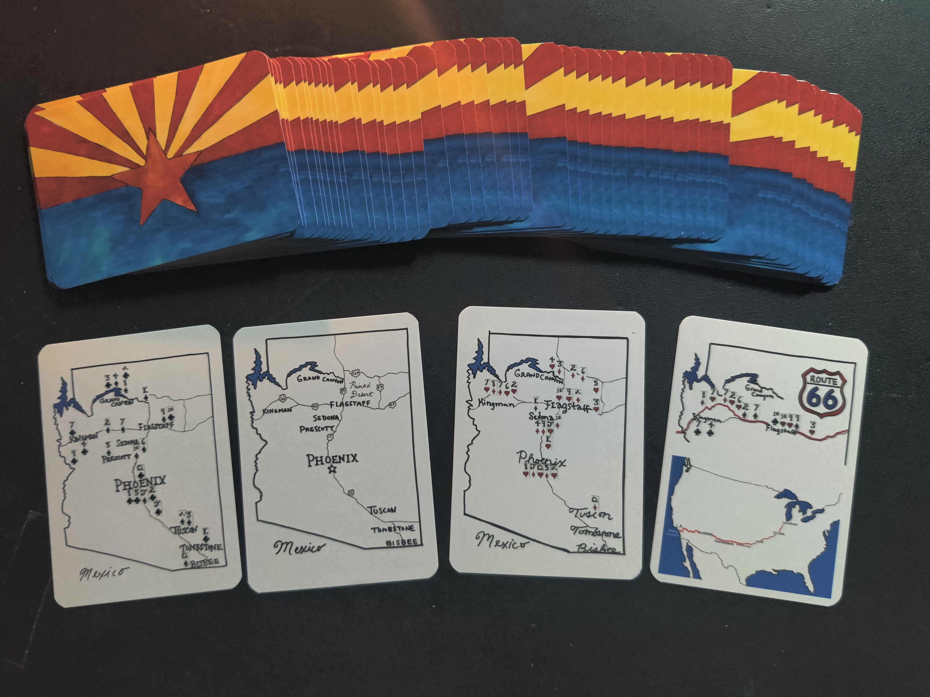 Arizona Playing Cards - Etsy