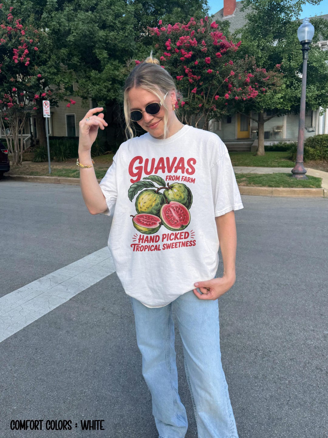Comfort Colors Guavas T-shirt, Retro Fruit Tee - Etsy
