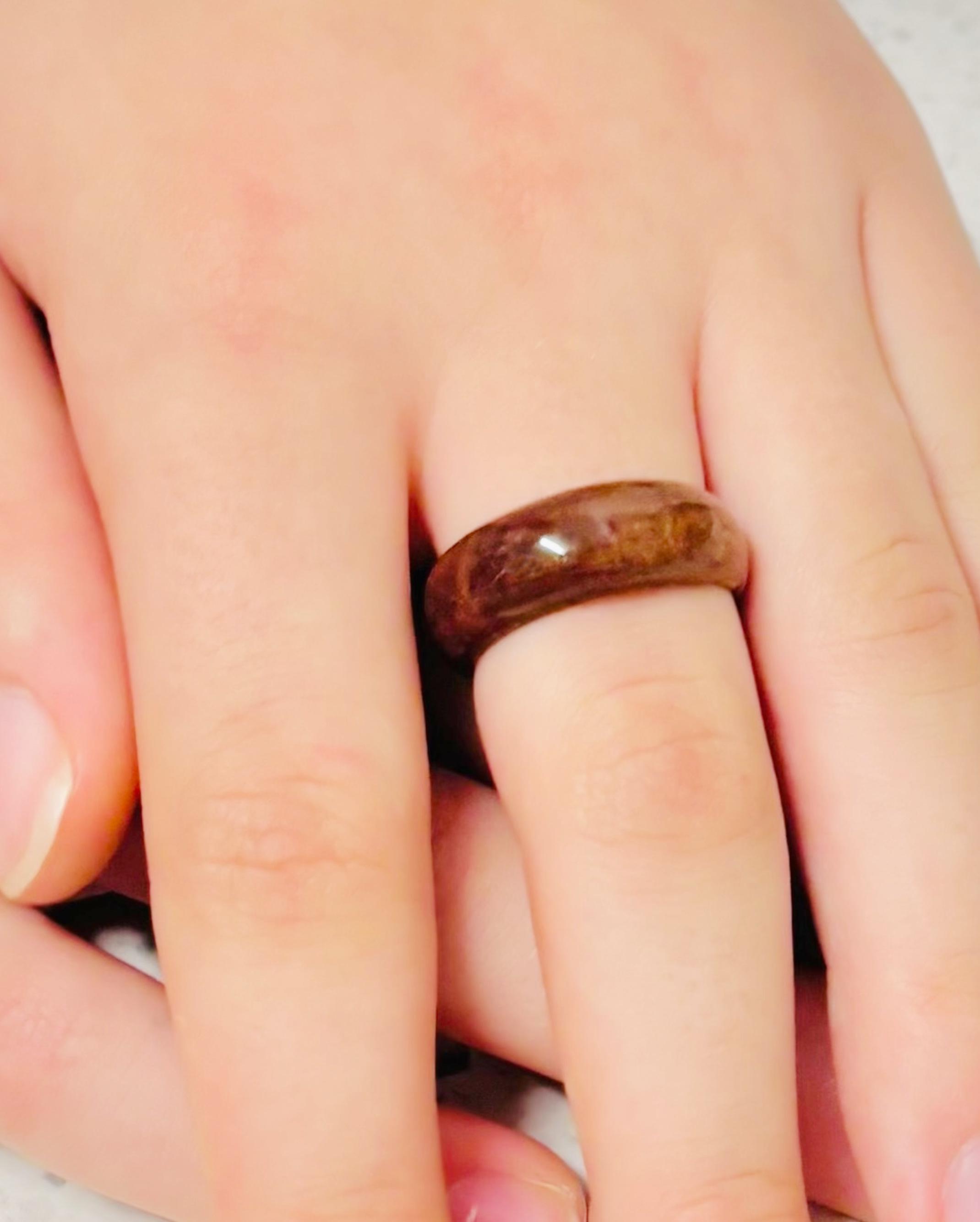 Wood Ring – Australian Buloke , Handmade, Custom Wooden Rings, Unique ...